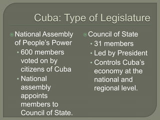 Latin American Governments (Cuba, Brazil, And Mexico) | PPTX