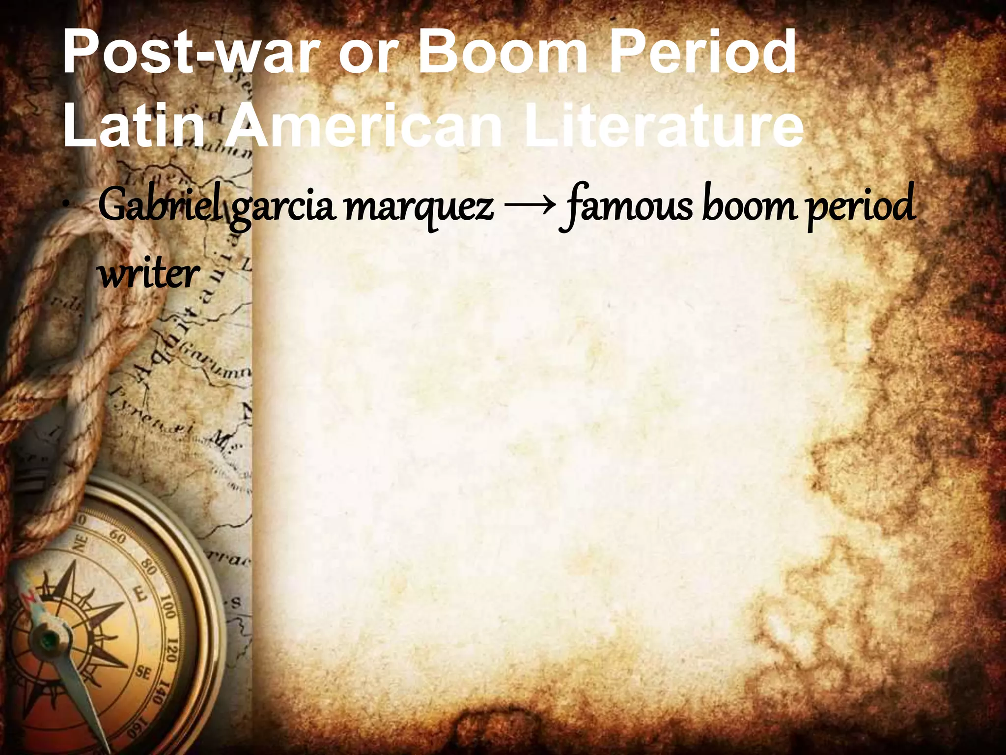 Latin American Literature | PPTX