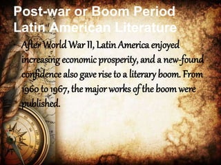 Latin American Literature | PPTX