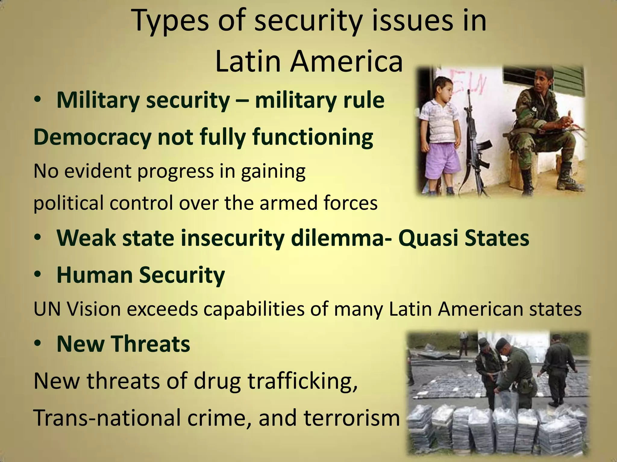 Latin american security.pptx real | PPTX
