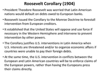 Latin America – US relationship | PPT