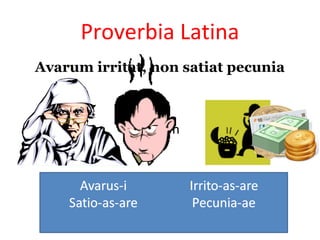 Latina proverbia | PPT
