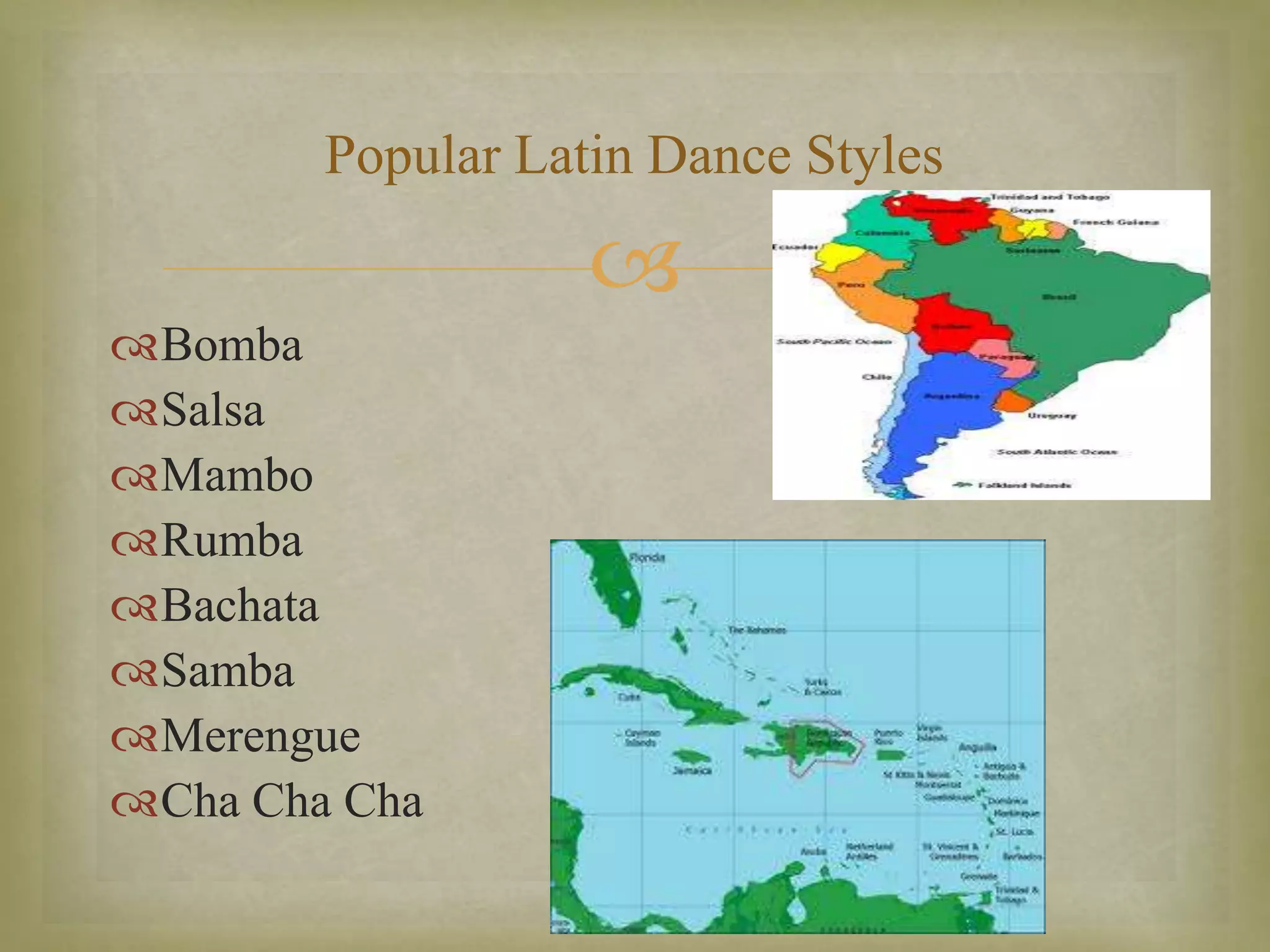 Latin dance presentation | PPTX