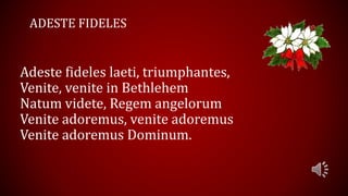Latin en navidad | PPTX