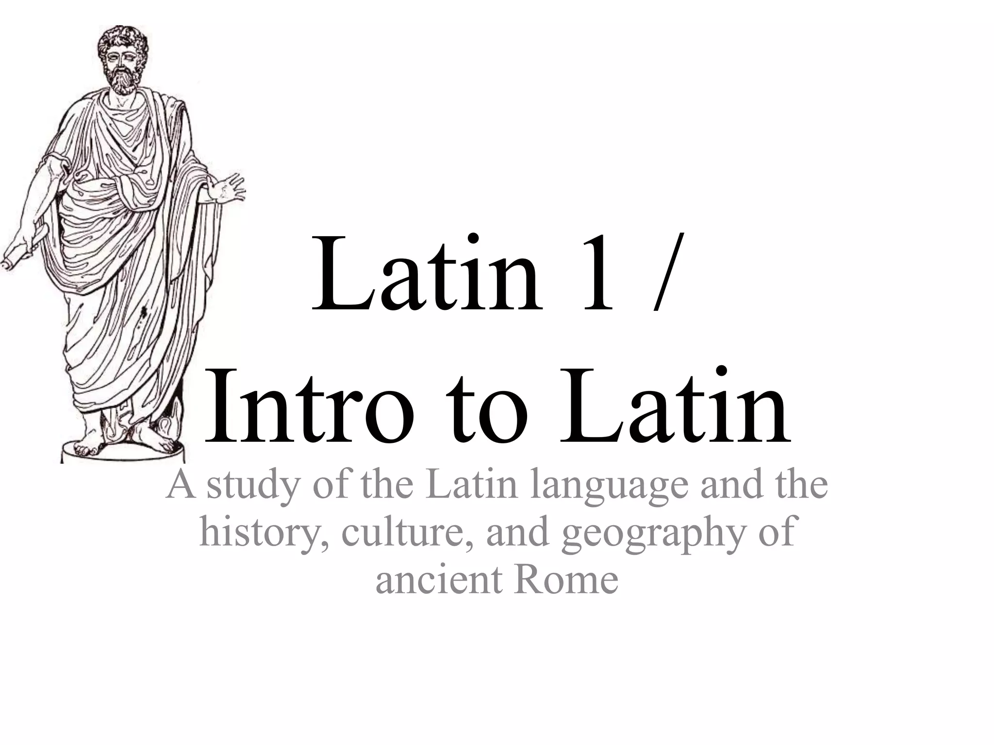Latin I Lesson 07 | PPTX