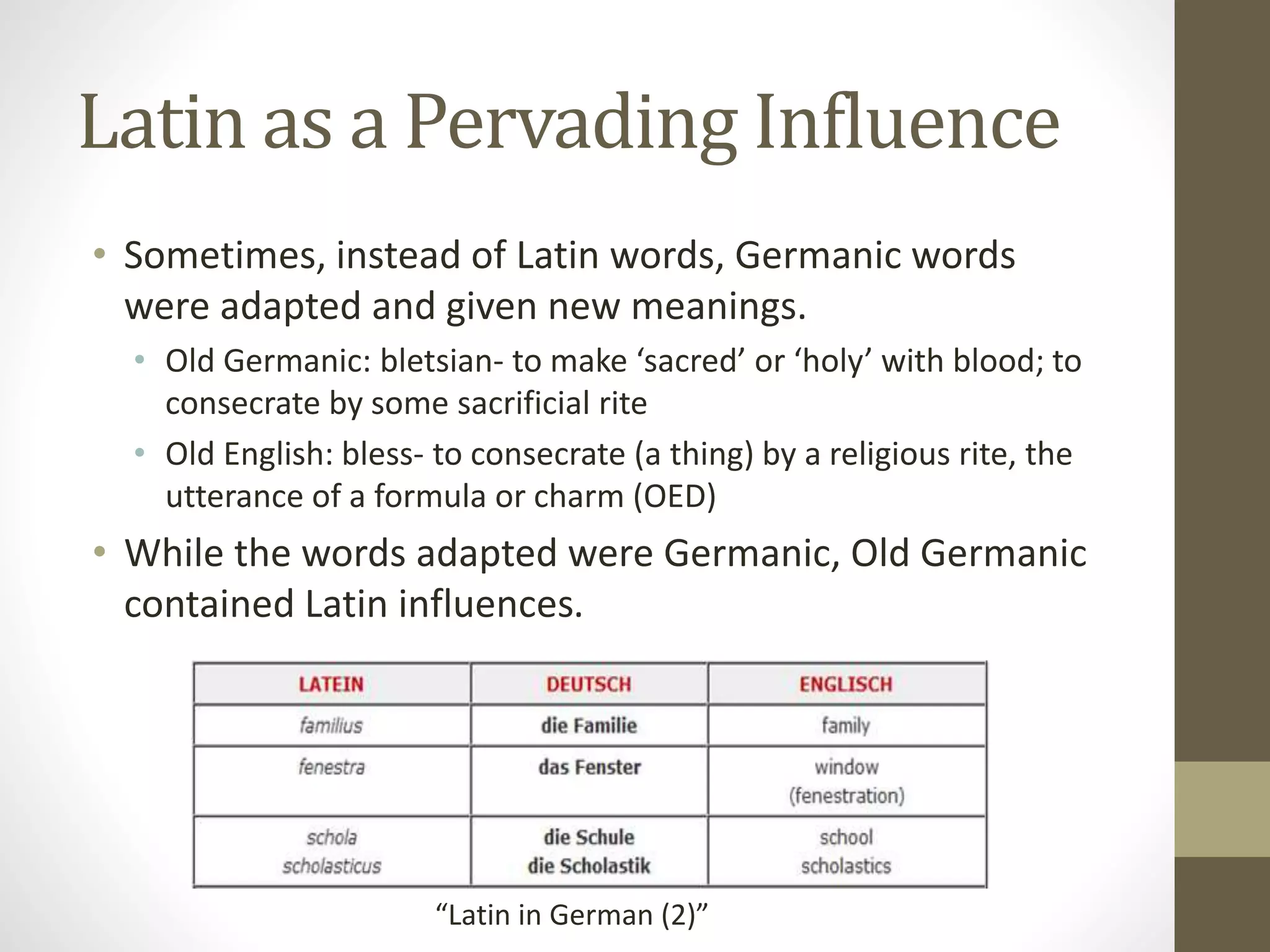 Latin Influence on Old English.pptx