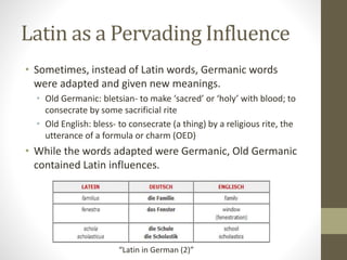 Latin Influence on Old English.pptx
