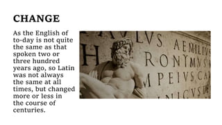 LATIN - WHAT IS LATIN? | PPTX