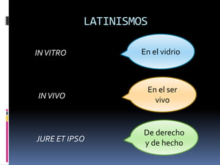 Latinismo | PPTX