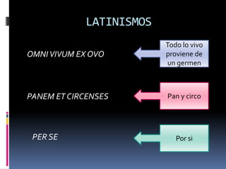 Latinismo | PPTX