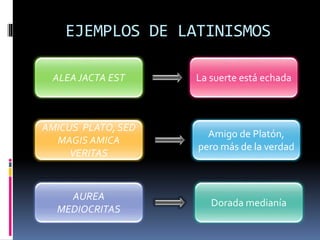 Latinismo | PPTX