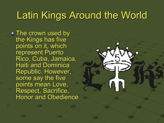 Latin Kings Gang