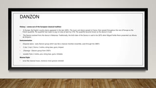 Introduction to Latin Music Styles | PPT