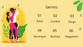 Explanation of Latin Music of different Genres | PPT