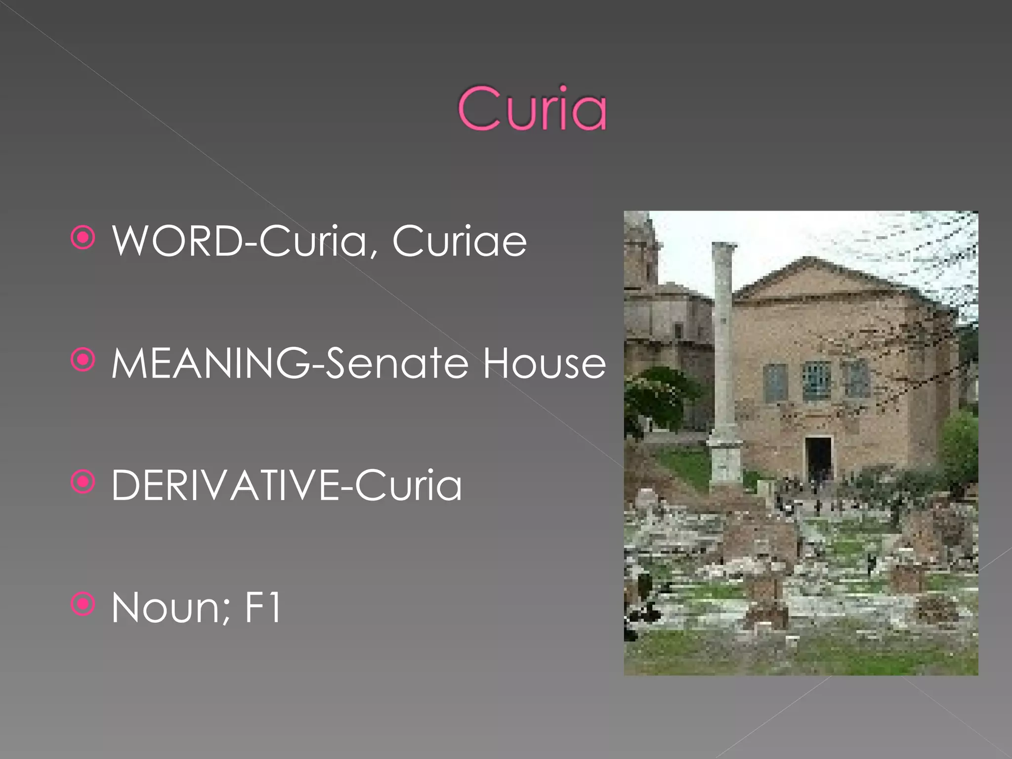 Latin Vocabulary | PPT