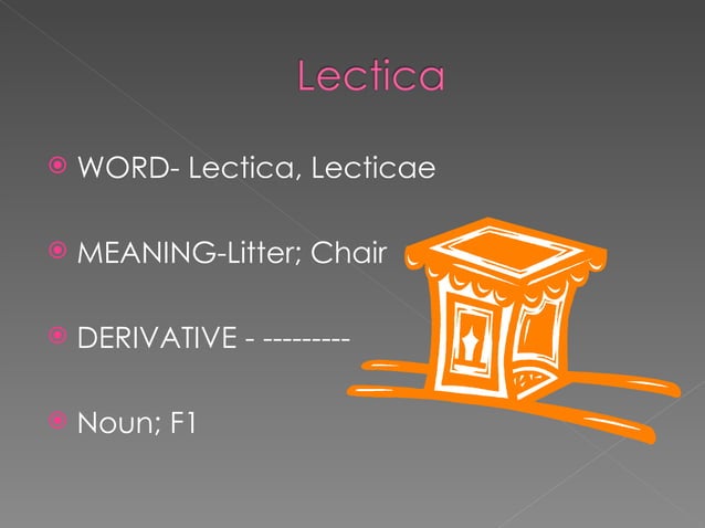 Latin Vocabulary | PPT