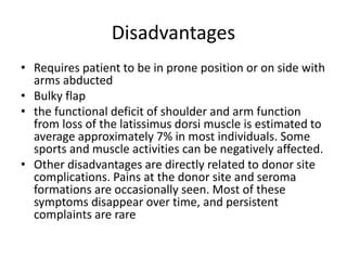 Latissimus dorsi free flap | PPT