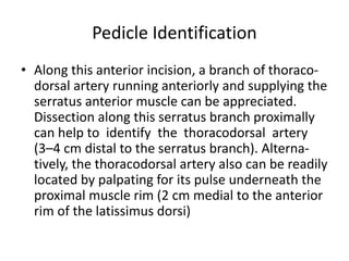 Latissimus dorsi myocutaneous pedicled flap | PPT