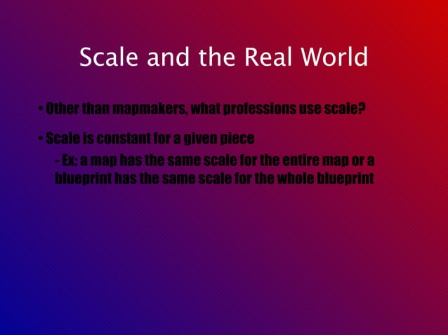 Latitude, Longitude, And Scale | PPT