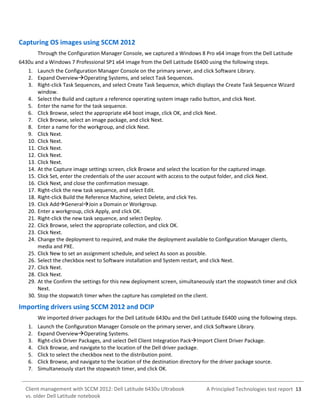 Client management with SCCM 2012: Dell Latitude 6430u Ultrabook vs ...