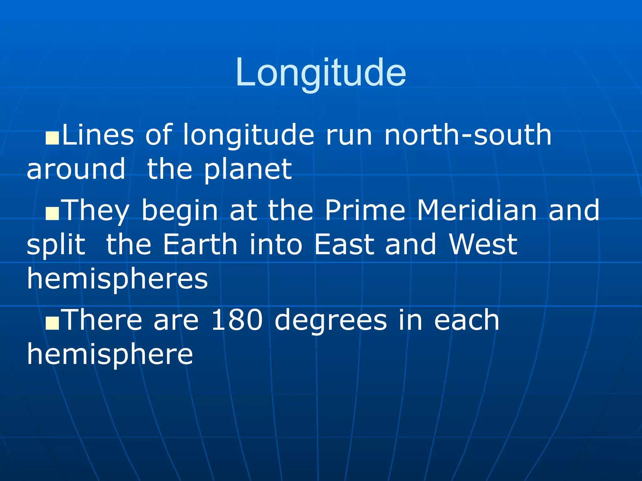 Latitude And Longitude | PPT