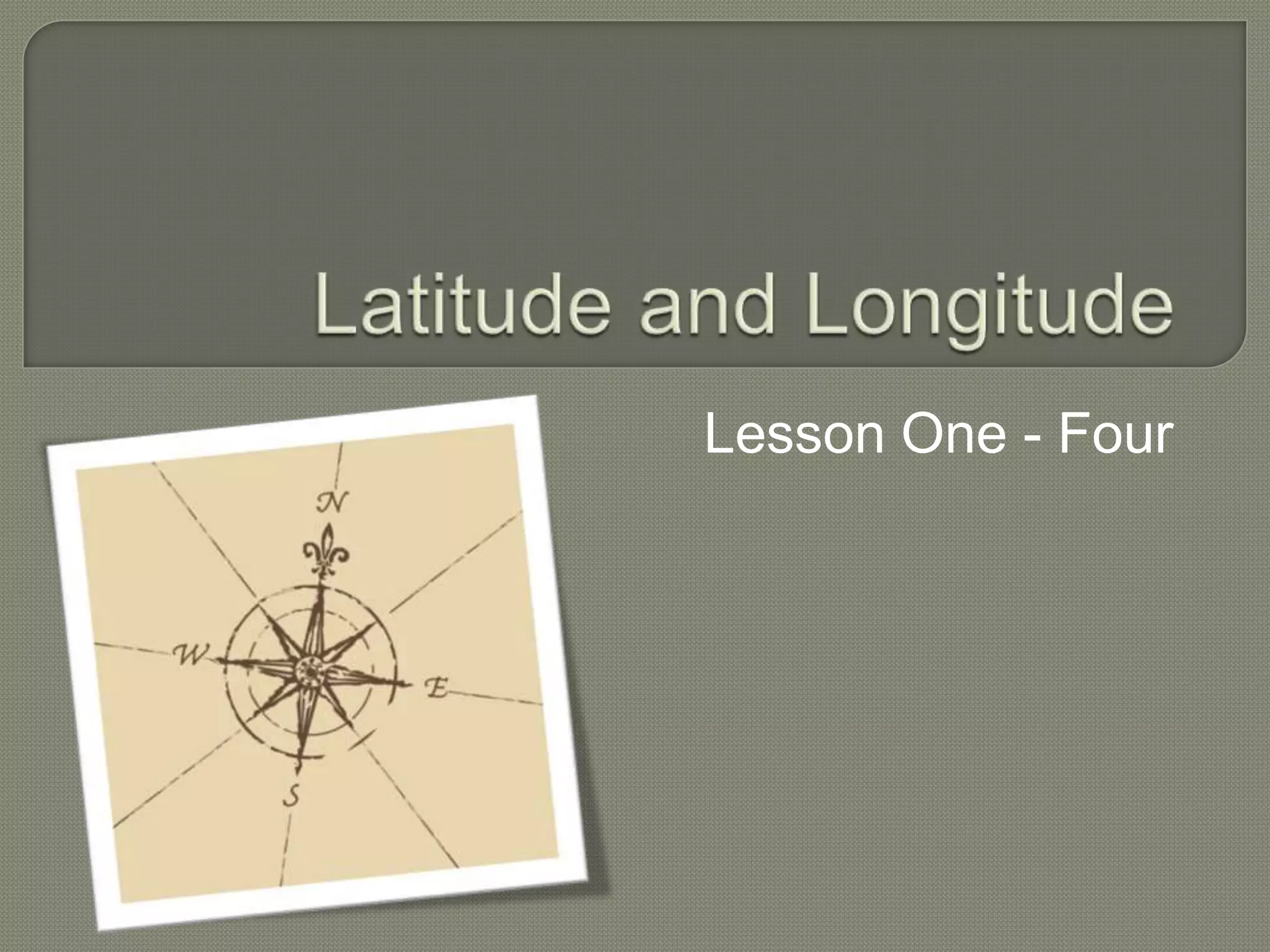 Latitude and longitude | PPTX