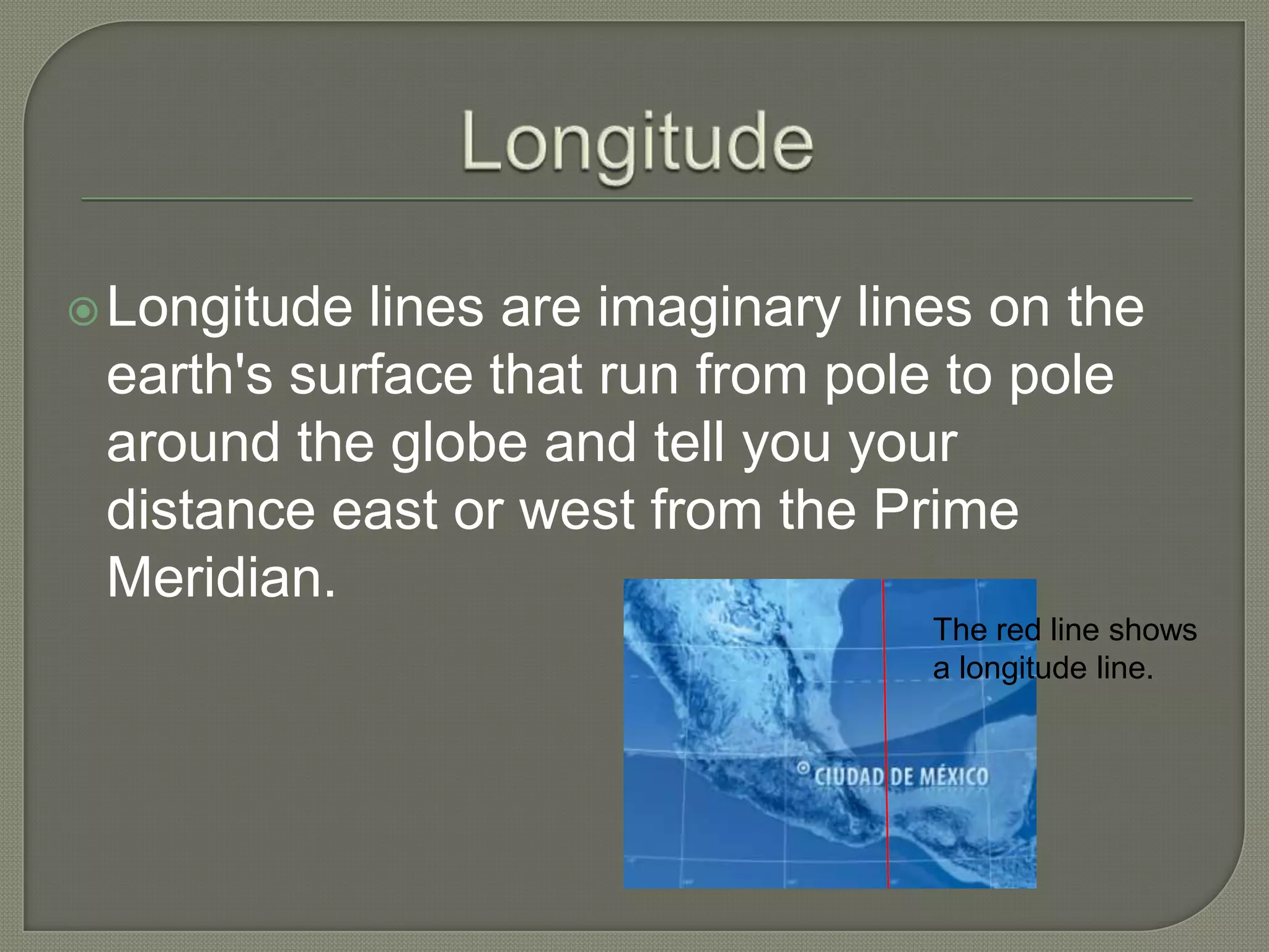 Latitude and longitude | PPTX
