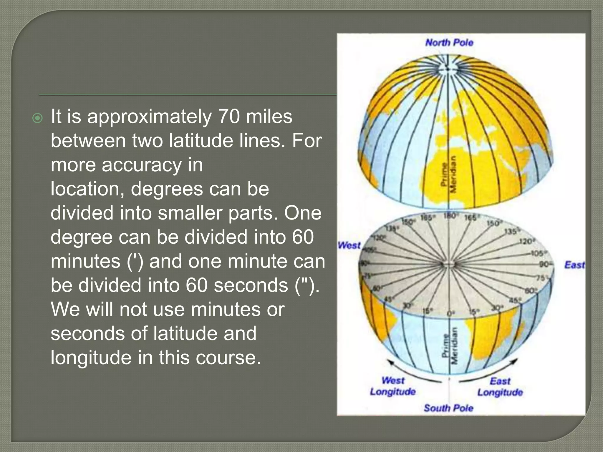 Latitude and longitude | PPTX | Geography | Science