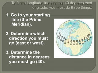 Latitude and longitude | PPTX