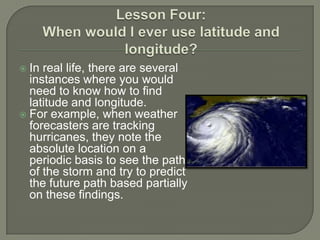 Latitude and longitude | PPTX