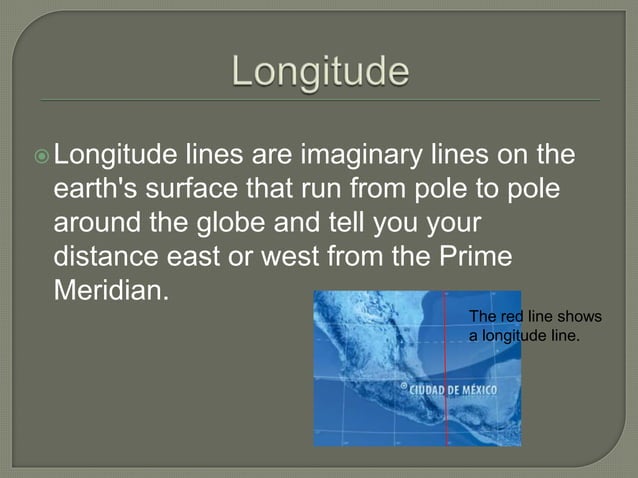 Latitude and longitude | PPTX | Geography | Science