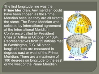 Latitude and longitude | PPTX