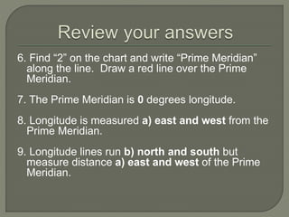 Latitude and longitude | PPTX