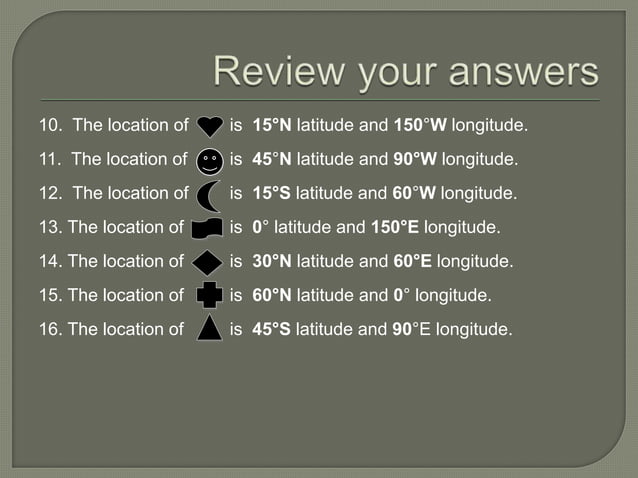 Latitude and longitude | PPTX | Geography | Science