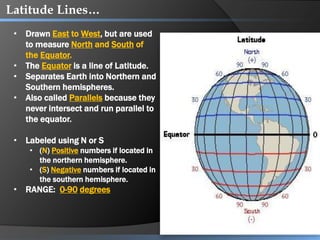 Latitude and longitude | PPTX