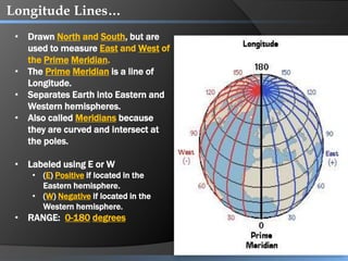 Latitude and longitude | PPTX
