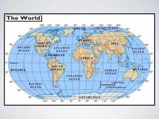 Latitude And Longitude Map Labeled