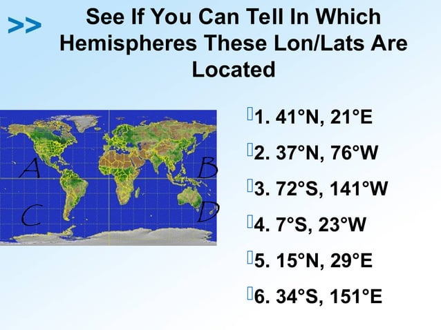 Latitude and Longitude 7.ppt (essential for Science | PPT
