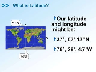 Latitude and longitude lesson | PPT