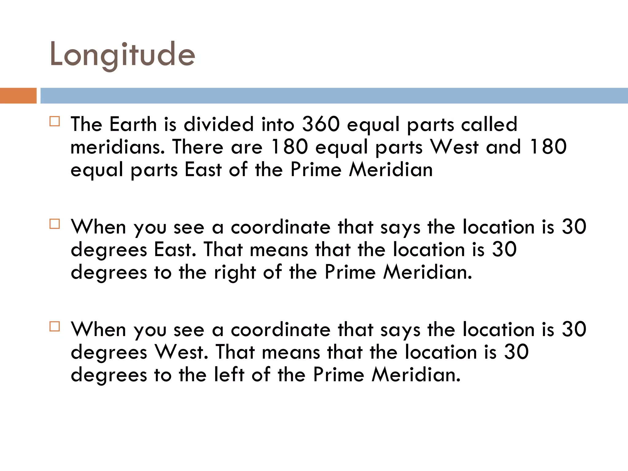 Latitude and longitude notes | PPT