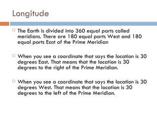 Latitude and longitude notes | PPT