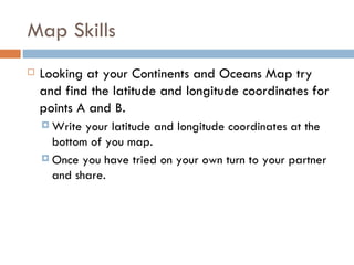 Latitude and longitude notes | PPT