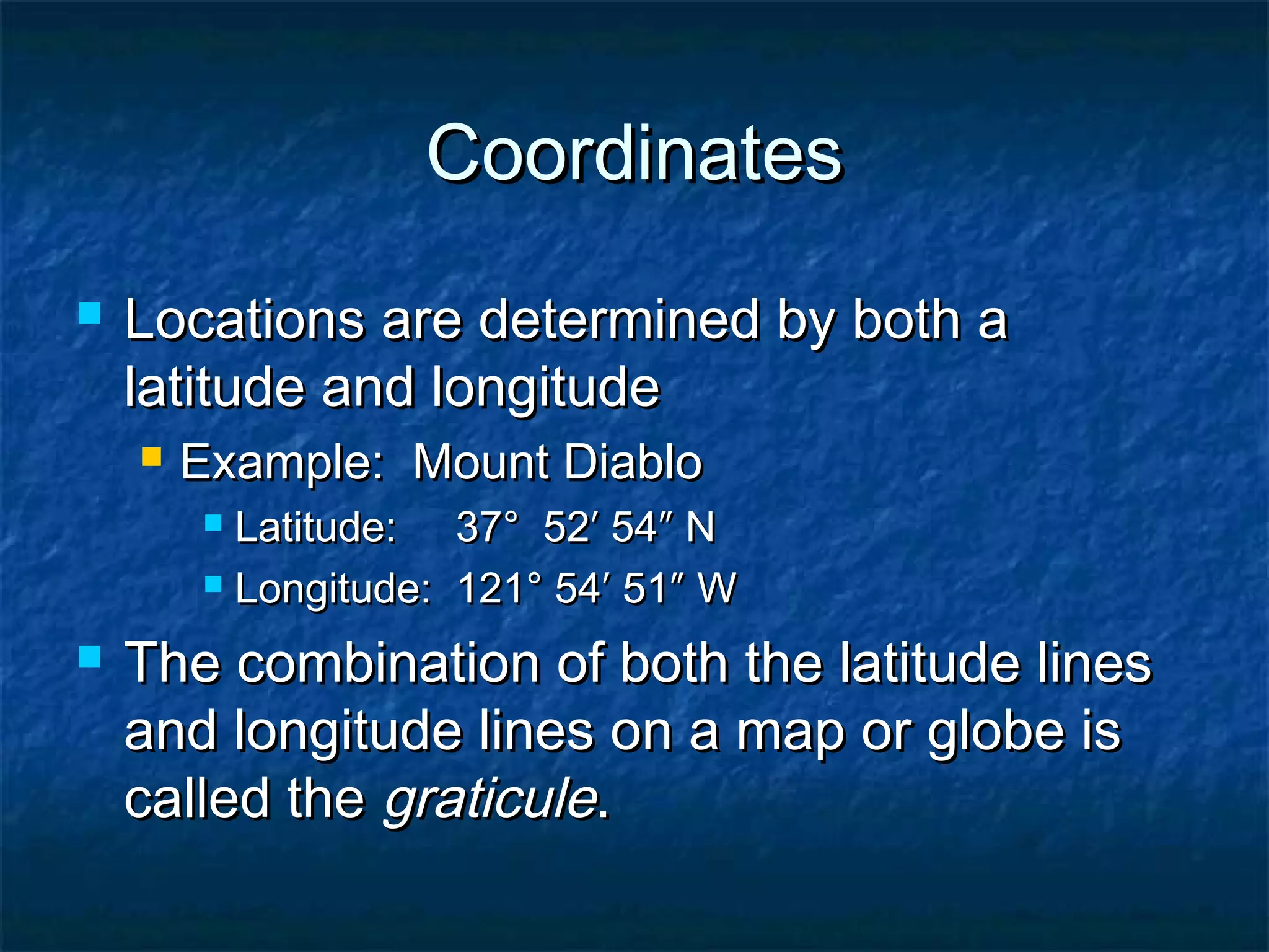 Latitude And Longitude Primer | PPT