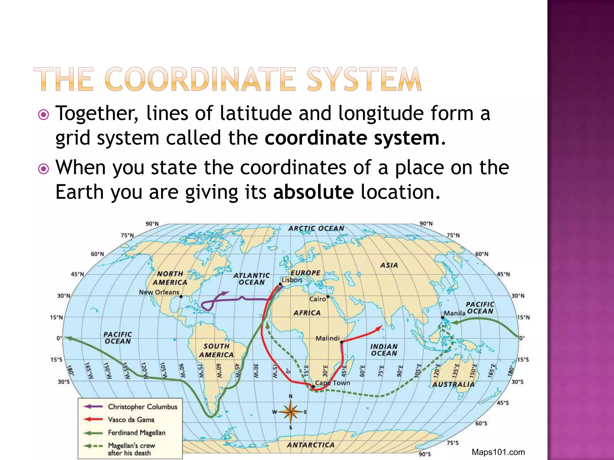 Latitude and longitude powerpoint | PPTX