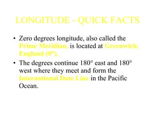 Latitude & Longitude | PPT