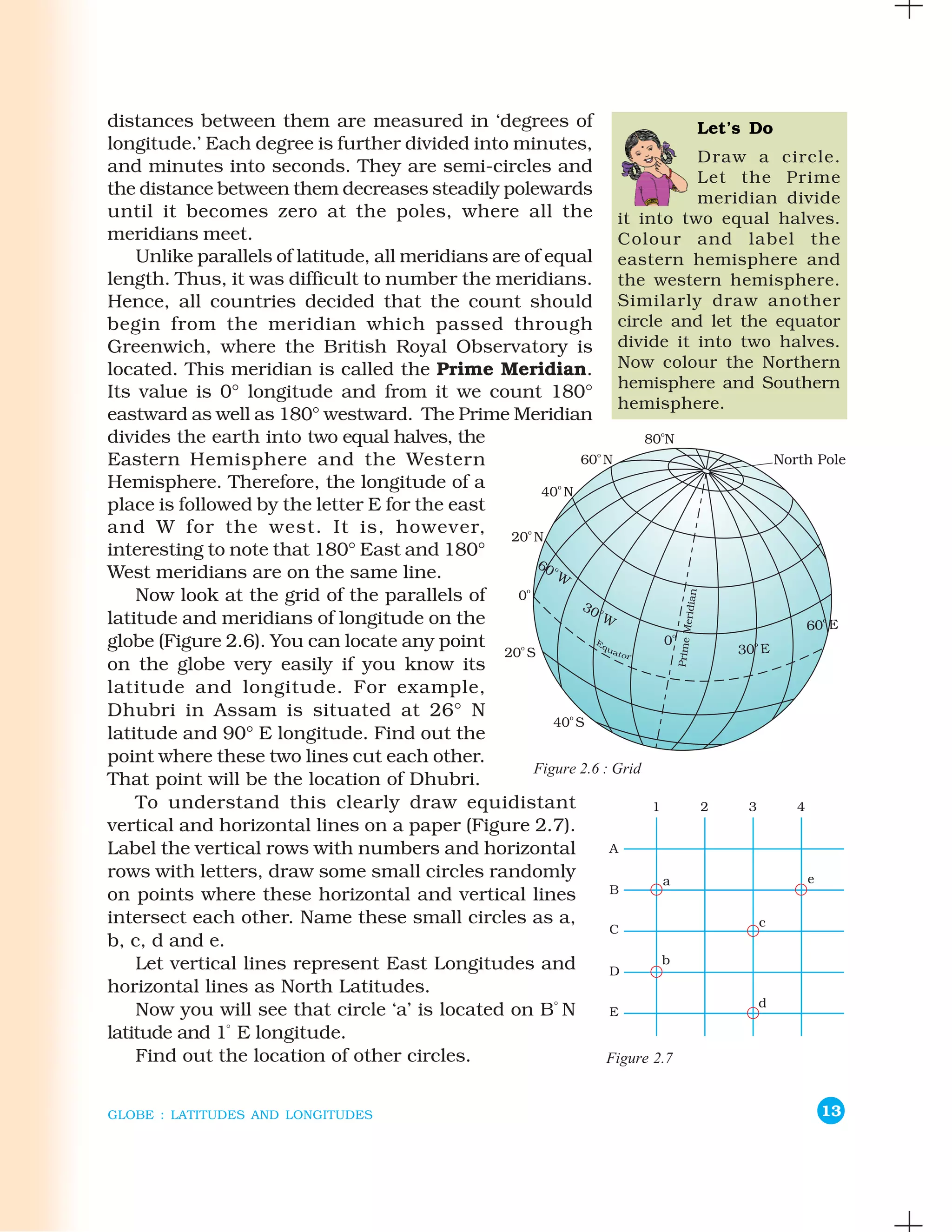 Latitudes and longitudes | PDF