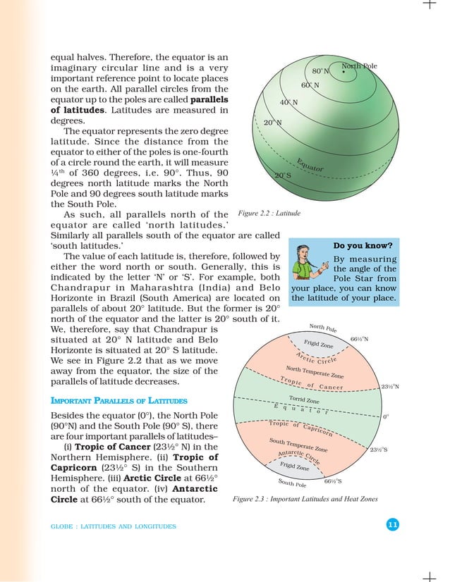 Latitudes and longitudes | PDF