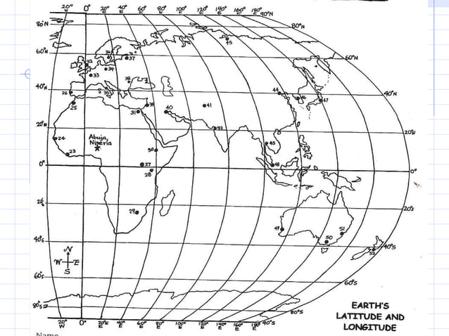 Latitudes and Longitudes | PPT