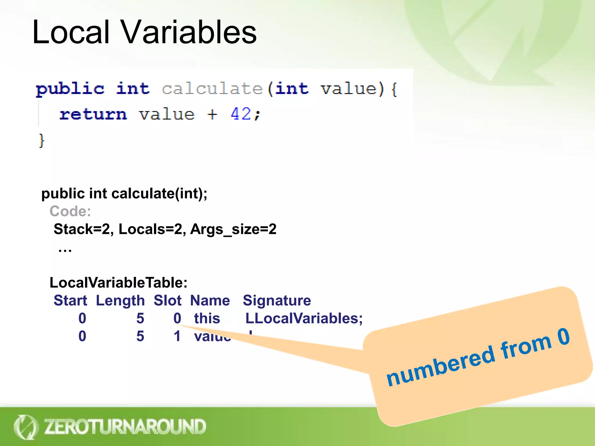 LatJUG. Java Bytecode Fundamentals | PPT