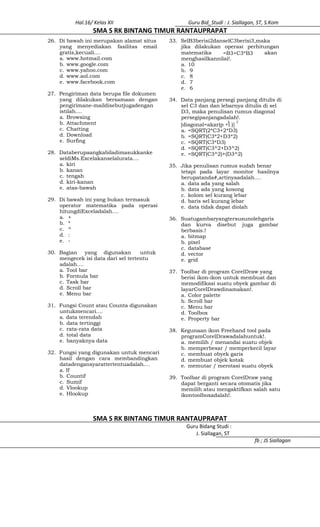 Lat kompetensi kelas xii | DOC